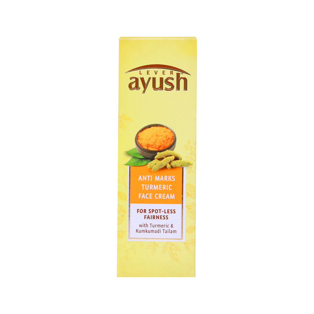 Lever Ayush Anti Marks Tumeric Face Cream | Saweena